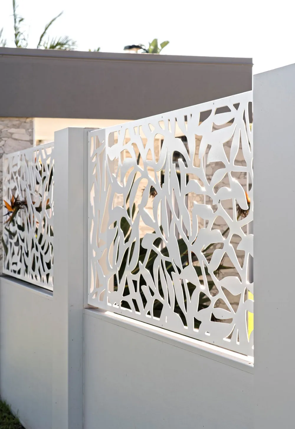 Decorative Laser Cut Metal Fence Panels - Durable & Stylish