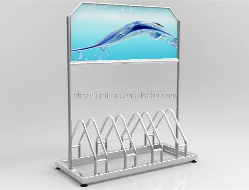 Steel Advertising Bicycle Stand/bike Rack/cycle Stand - Buy Bike Rack ...