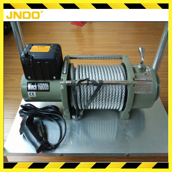 Dc Electric Rope Pulley Hoist/wire Rope Pulling Electric Winch - Buy ...