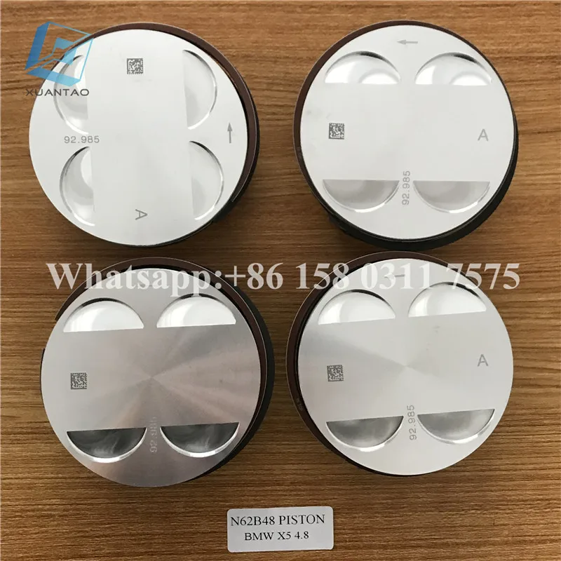 Stock Piston Kit Piston Pin Piston Ring For X5 N62b48 N62b48a ...