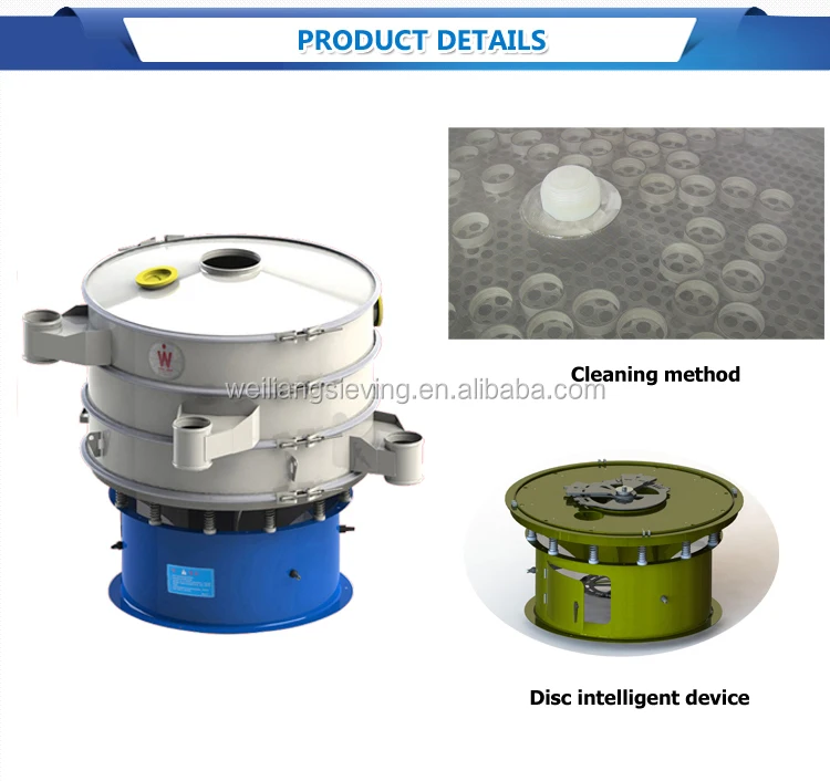 Weiliang Sus304 Vibrating Cylindrical Sieve Screen Machine - Buy ...