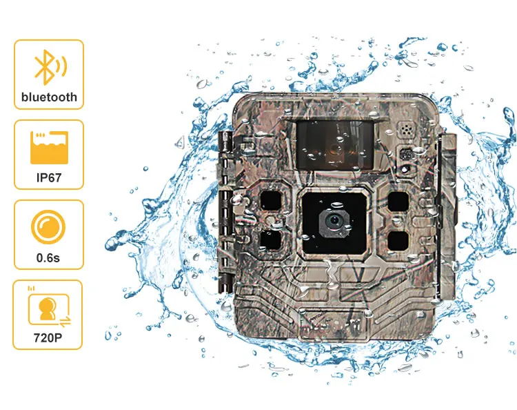 Digital Trail Hunting Camera With Fcc Ce Rohs Game Trail Camera 720p ...