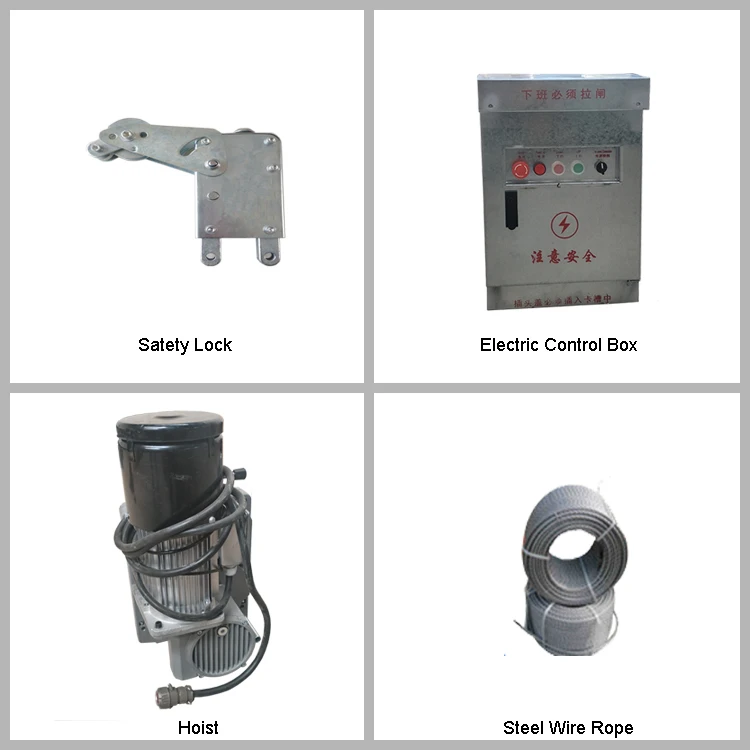 Facade Cleaning Machine L Shape High Rise Window Suspended Cage - Buy ...