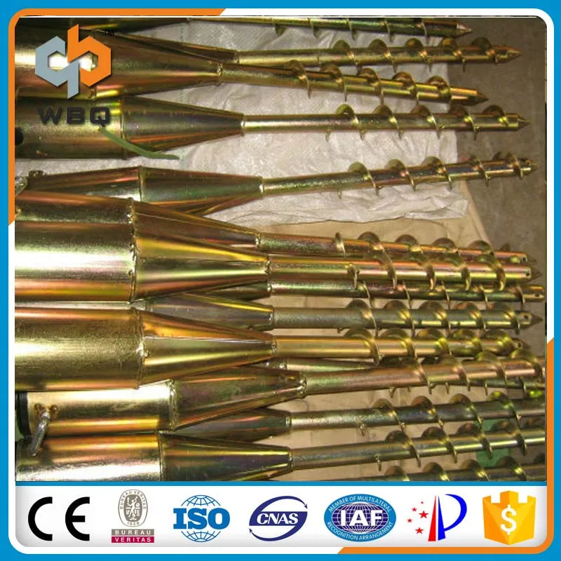 Arrowhead Earth Ground Screw Anchor For Fence - Buy Ground Screw ...