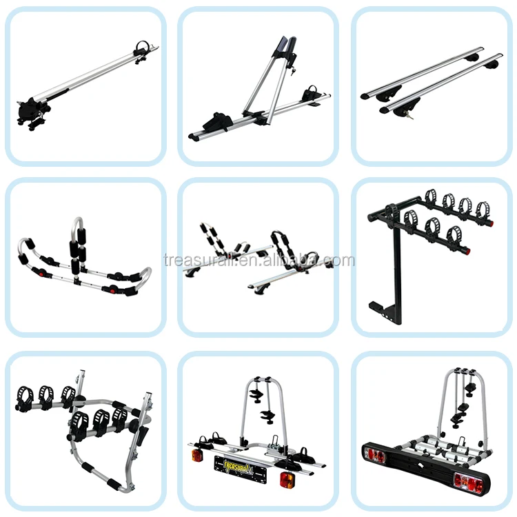 3 Bikes Of Car Rear Bicycle Carrier,Auto Universal Steel Rear Bicycle ...