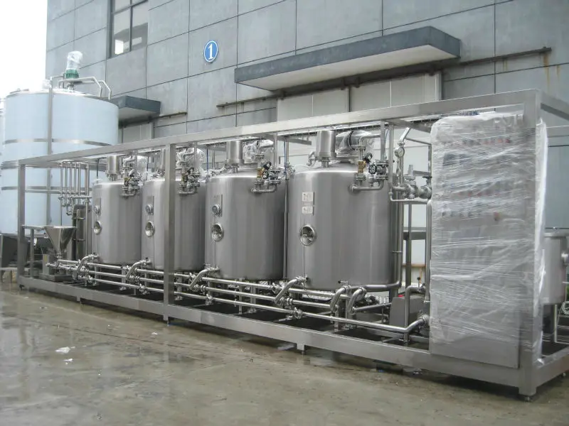Complete Full Cream Sweetened Condensed Milk Production Machinery - Buy ...