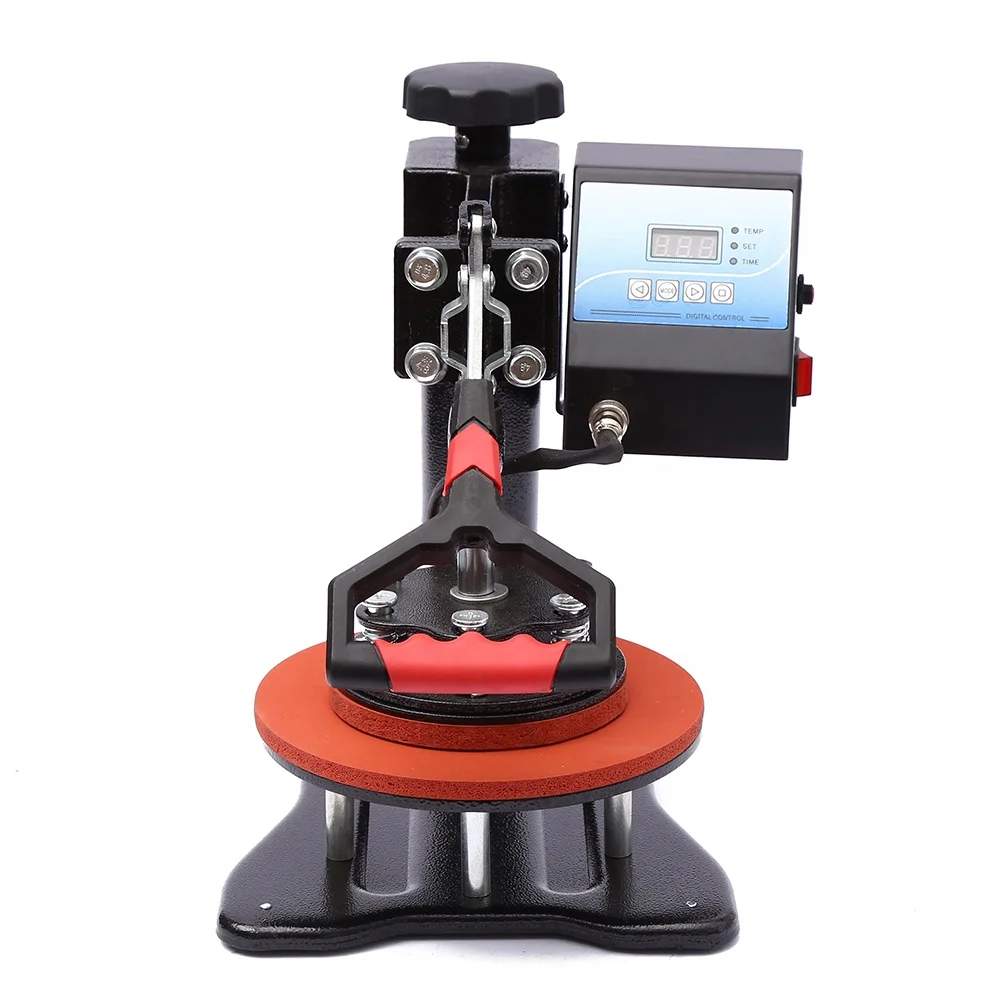 2019 New Design Plate Heat Press Machine Cap Press Hot Transfer Hat ...