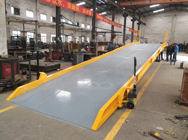 Steel Yard Ramp For Loading And Unloading Trucks,Trailers 10 Ton Vh-yr ...