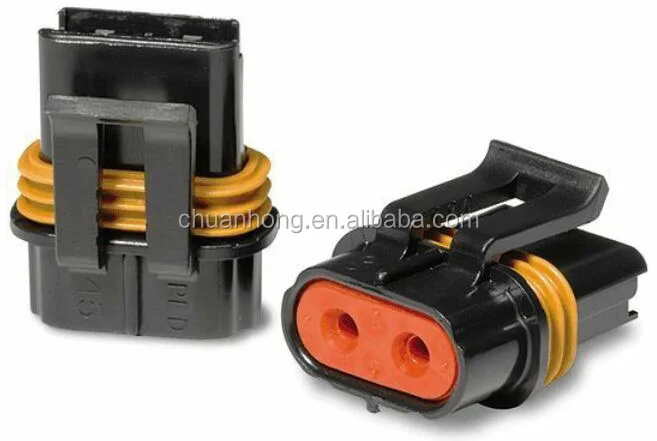 2 Pin Gm Heater Blower & Cooling Fan Motor Connector 1982 & Newer - Buy ...
