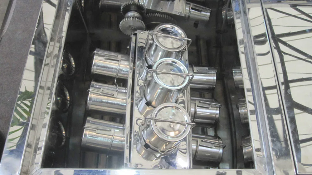 ISO 105-C01~C05 Fabric Washing Colour Fastness Tester SW-24A