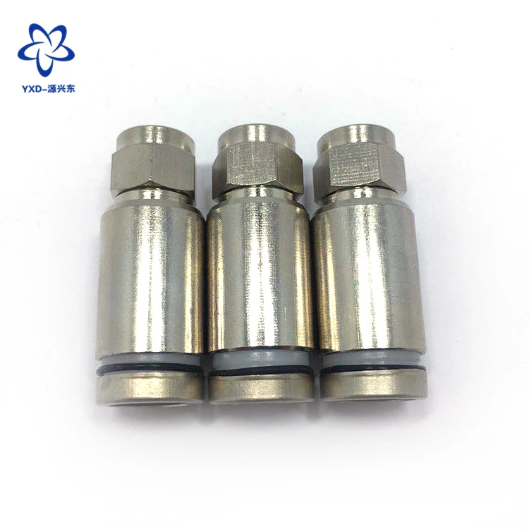 F Type Straight Pin Connector Rg11 Cable Ip67 Rf Connector F Male - Buy ...