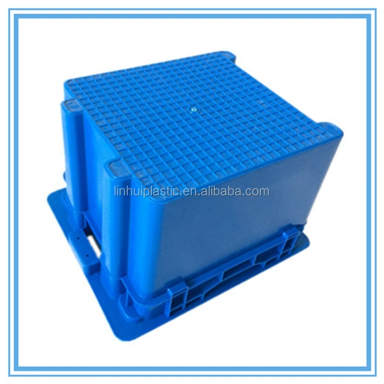 Stacking and Nesting Square Industrial Large Plastic Tubs