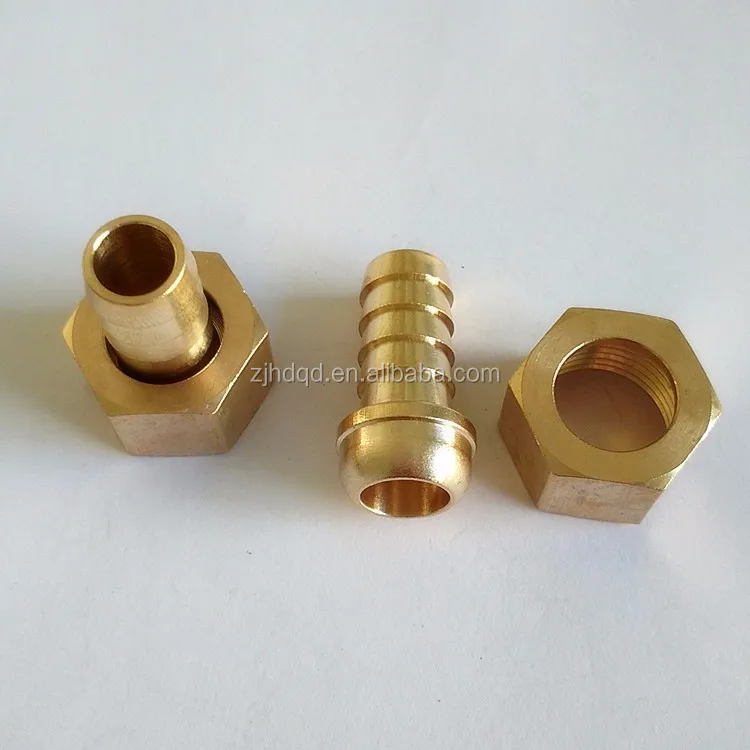 Brass Twin Welding Hose Fitting,Oxygen Nut/acetylene Nut With Swivel ...