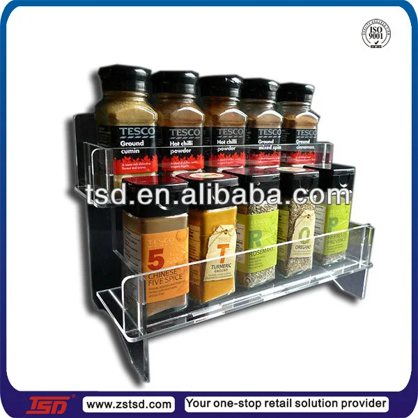 Shop Retail Table Top Perspex Acrylic Spice Display Racks,Stand To ...