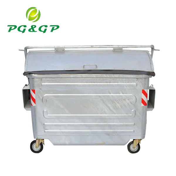 2500L Hot Dip Galvanized Steel Garbage Bin - Durable & Sustainable