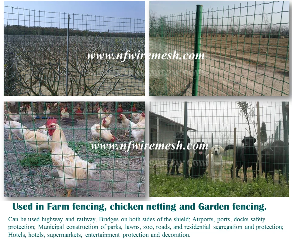 Kenya Monkey Wire 1.2mx30m PVC Coated Welded Wire Mesh