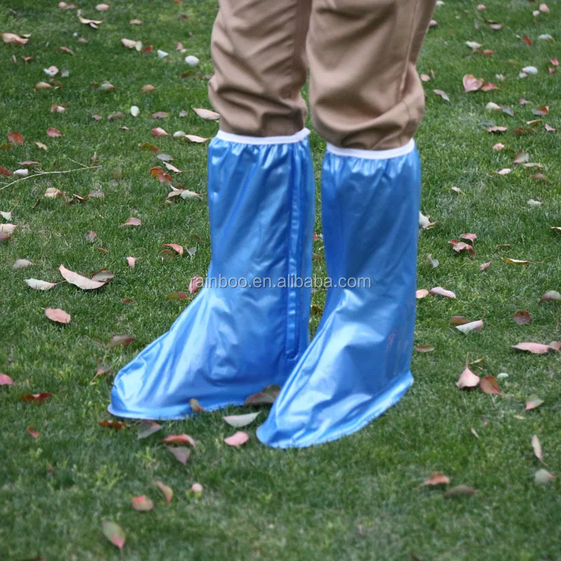 Reusable Outdoor Sports Anti Slip Pvc Transparent Waterproof Shoe Rain ...