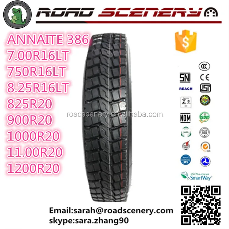 Annaite Amberstone 309 11.00 R20 Radial Truck Tyre Manufacturer With ...