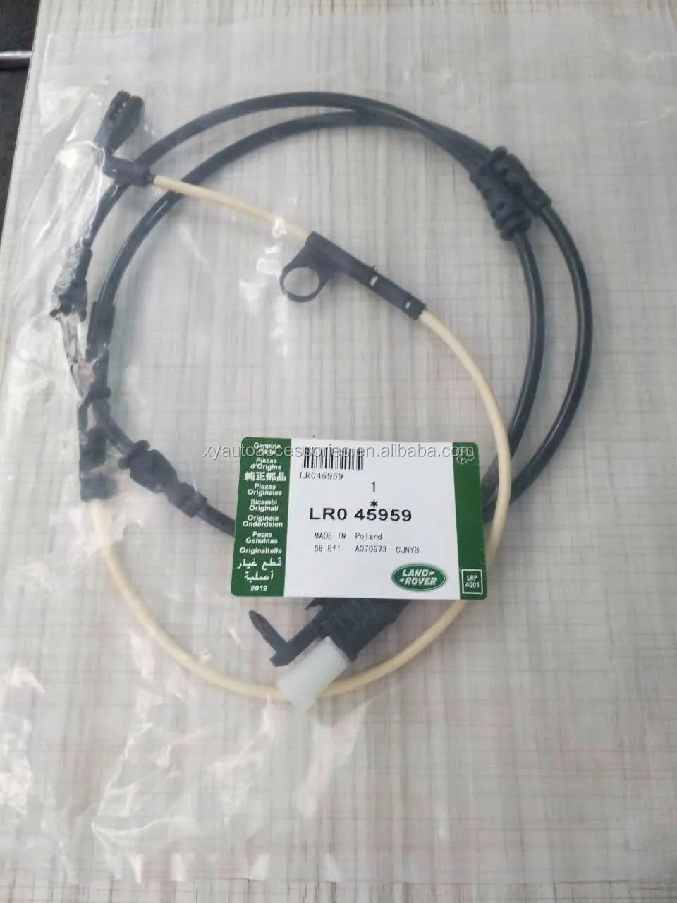 Auto Part Rear Brake Pads Washer Sensor Brale Cable For Landrover ...