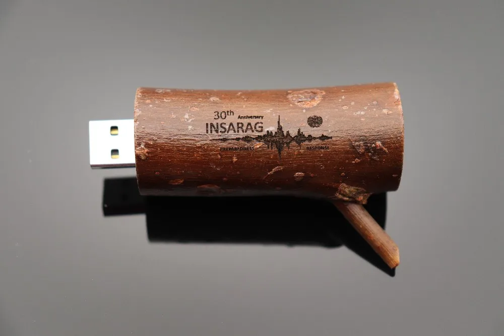 Gitra STUMP Timber Pile USB Stick 64GB - Sustainable Storage