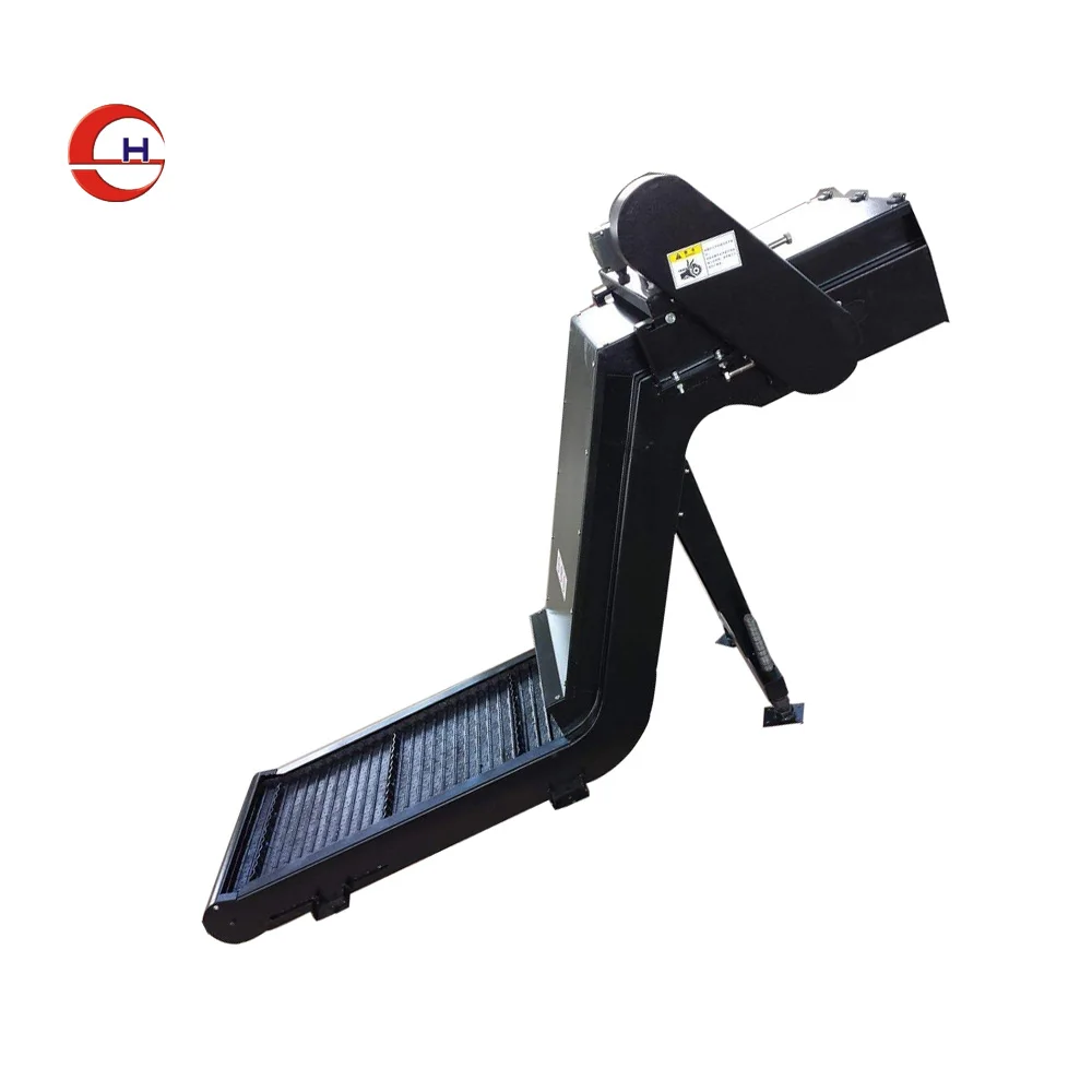 Hinged Belt Type Collecting Metal Chips Cnc Chip Conveyor - Buy Cnc ...