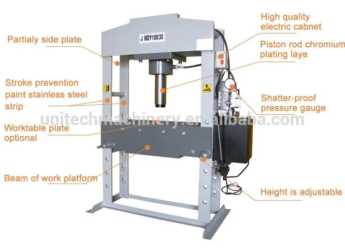 Electrical Press Machine Light Duty Hydraulic Press Machine - Buy ...