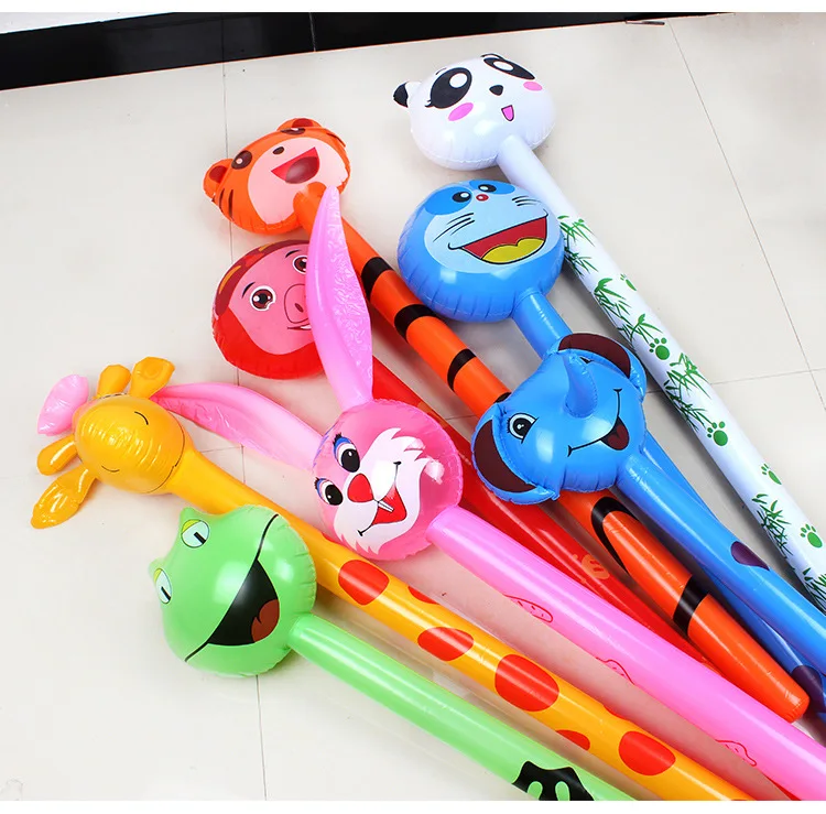 Wholesale PVC Children's Inflatable Toys - Animal Sticks