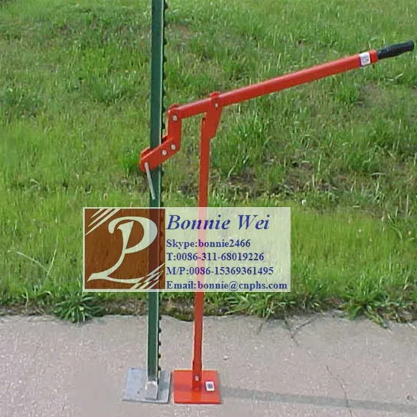 Standard Size Yellow Painted Star Picket Steel Post Lifter - Buy Star ...