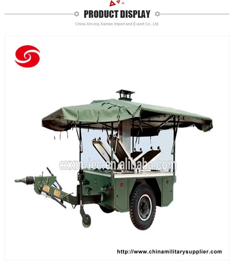 Xc-150 Military Mobile Kitchen Trailer For Western Food - Buy Mobile ...