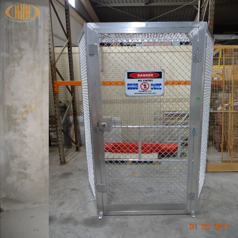 Heavy Duty Type Elevator Shaft Safety Gate - Lift Shaft Gate