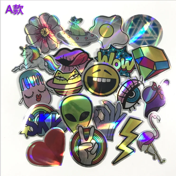 Custom Hologram Oil Slick Sticker Printing,3d Hologram Sticker,Custom ...