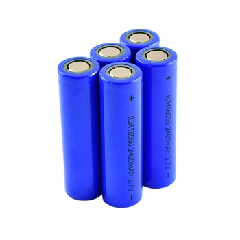 Factory Price Cylindrical Lipo Battery 18650 3.7v 2400mah - Buy Factory ...