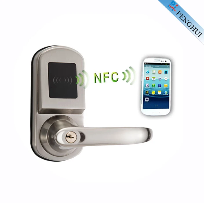 New Digital Electronic Smart Card Reader Nfc Door Lock - Buy Card ...