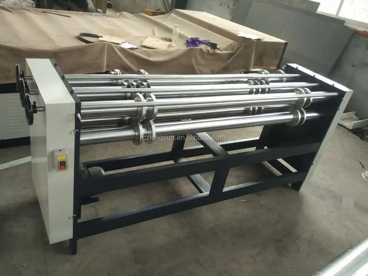 High Productivity Creasing Slitting Machine - KSPACK