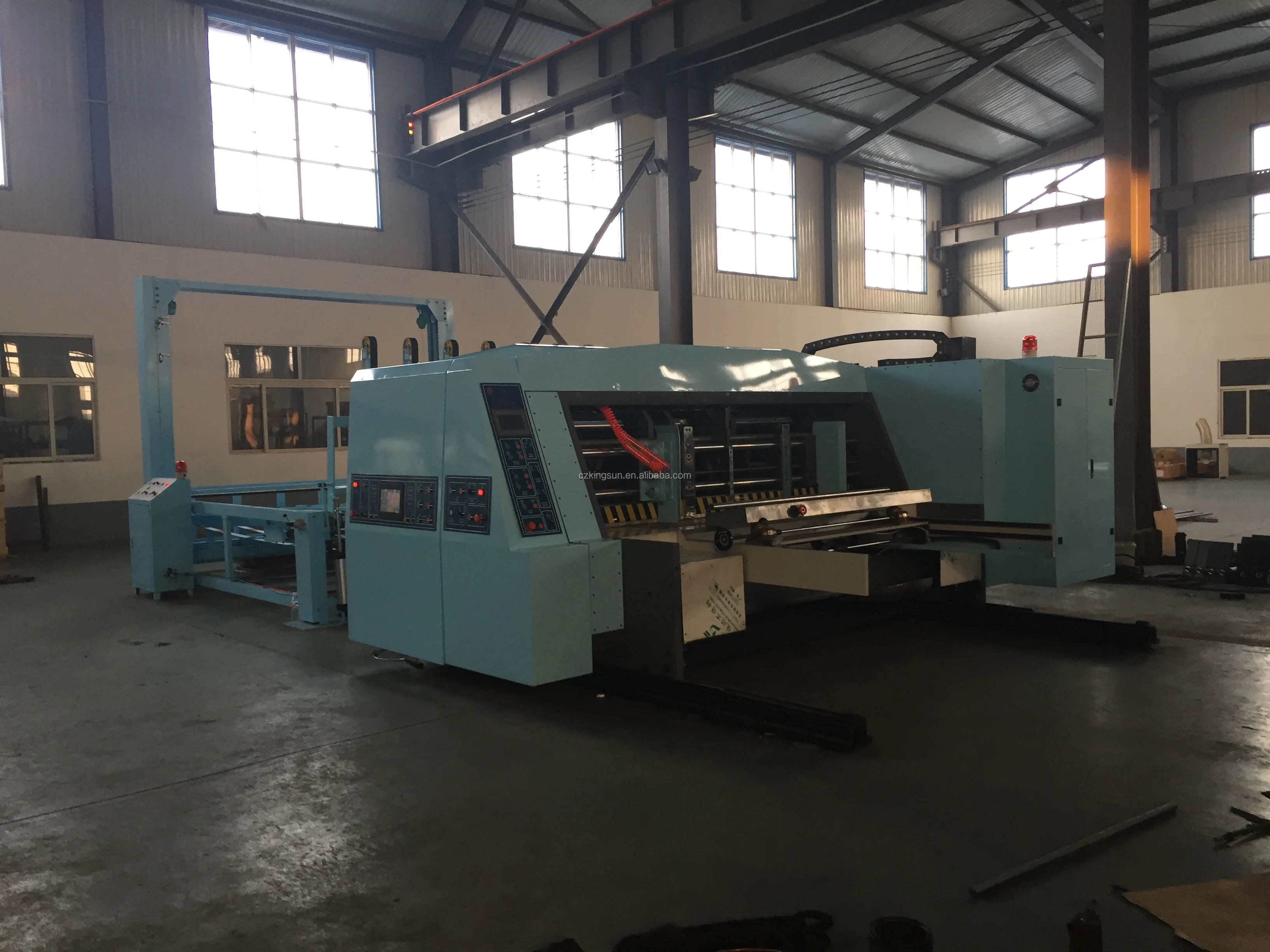 Automatic Corrugated Box Slotting Machine - Buy Automatic Slotting ...