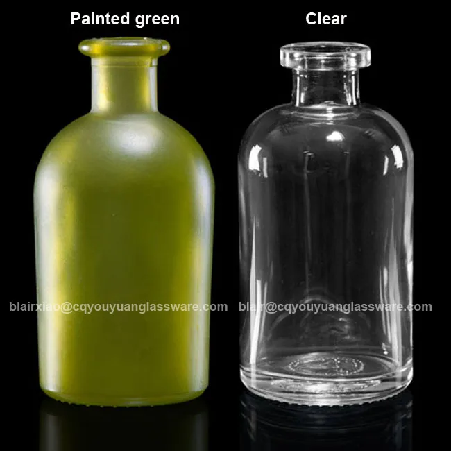 Transparent Unique Glass Container 250ml Sauce Bottle Small Glass ...