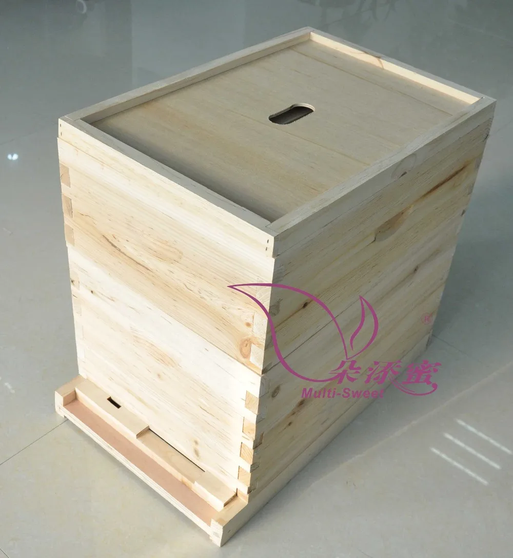 Hot Sale 2 Layer 10 Frame Wooden Langstroth Beehive - Buy Langstroth ...