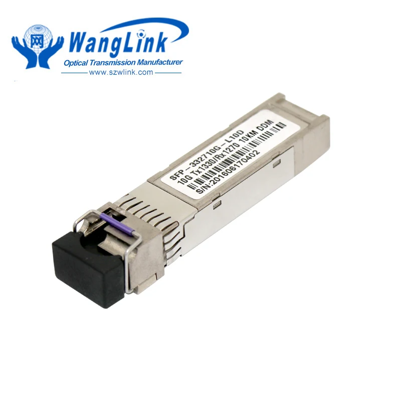 Sfp+ Transceiver Module 10g Single Fiber Lc Ddm 10gb Sfp - Buy 10gb Sfp ...