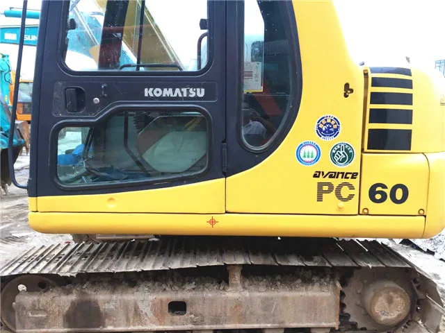 Used Komatsu Pc60-7 Excavator For Sale - Buy Used Pc60-7 Excavator For ...