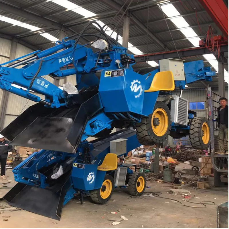 Underground Mining Mechanical Loader Tunnel Loading - Buy Mechanical ...
