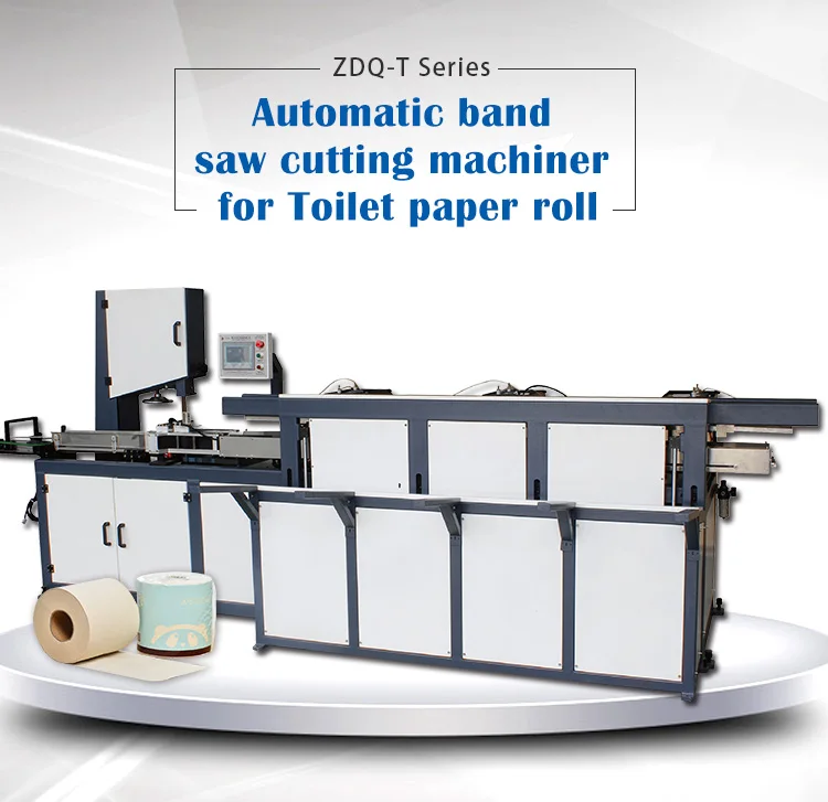Tissue Paper Converting Machine Toilet Paper Roll Automatic Cutting ...