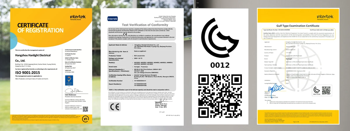 Hangzhou Hanlight Electrical Co., Ltd. - Switch, Socket