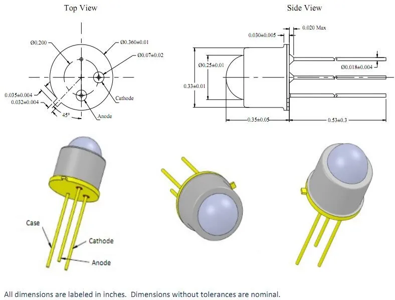 Zhuhai Tianhui Narrow Angle To39 255nm Uv Led - Buy 255nm Uv Led,To39 ...