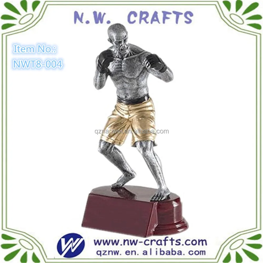 Resin Boxer Boxing Figurines Trophy - Buy Resin Boxing Figurine,Boxer ...