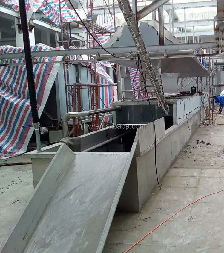 Slaughter House Equipment Pig Vapor Scalding Tunnel Steam Scalder Tank ...