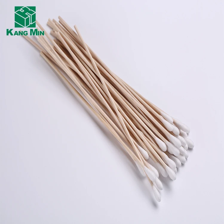 Customized Factory Wholesale 6 Inch Single Tip Sterile Cotton Swab For ...