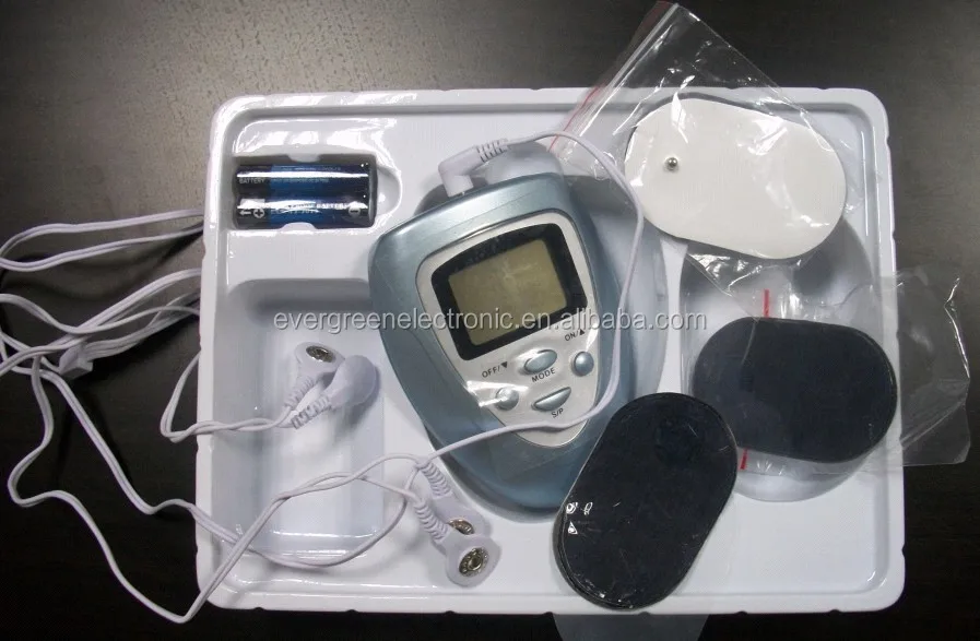 Mini Electric Stimulation Muscle Stimulator Electronic Pulse Muscle ...