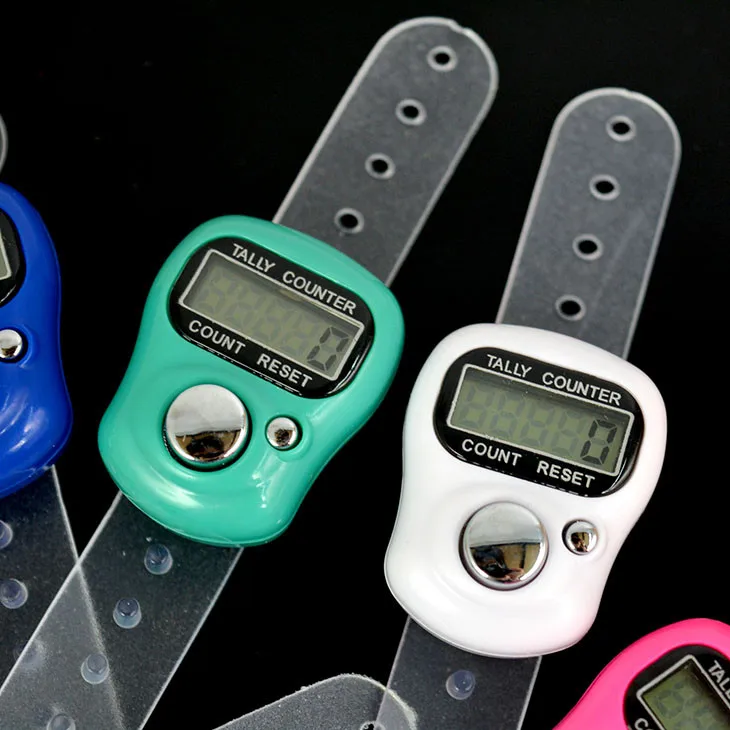 Digital Portable Frequency Electronic Wrist Finger Counter - Buy Finger ...