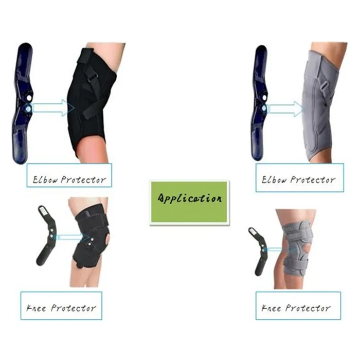 Factory Manufacture Light Plastic Orthotic Hinges Knee Brace ...