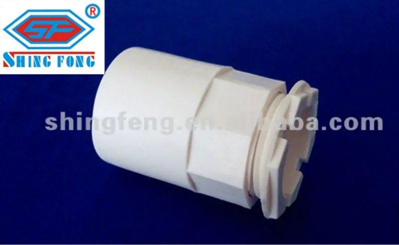Pvc Conduit Pipe Accessories Pvc Adapter Electrical Fittings Male Bush ...